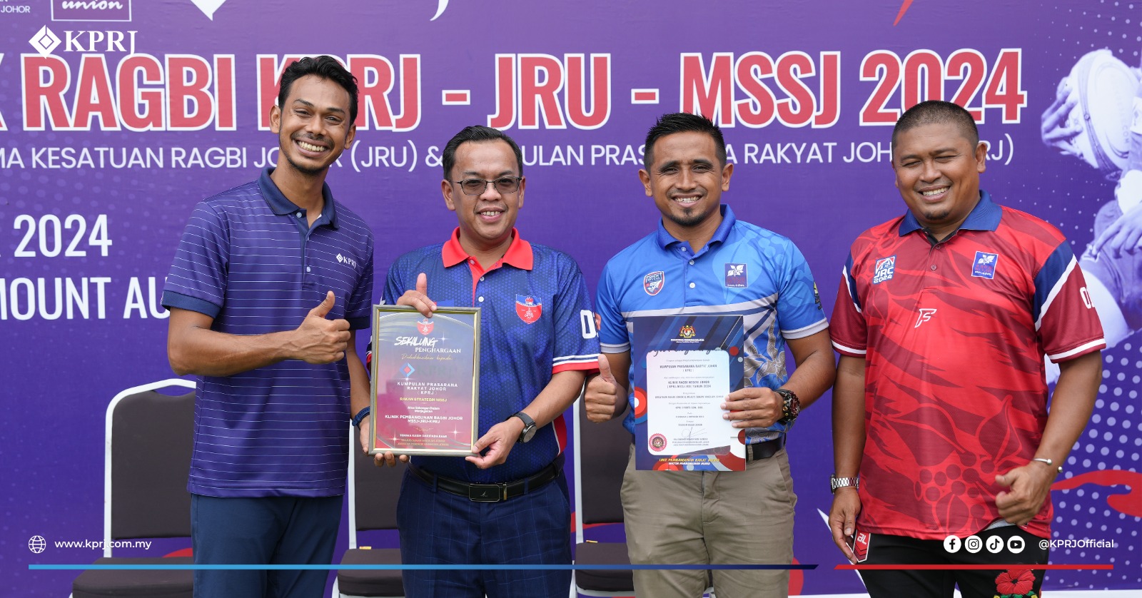 Klinik Ragbi Majlis Sukan Sekolah Johor (MSSJ) – Kesatuan Ragbi Johor (JRU)- Kumpulan Prasarana ...