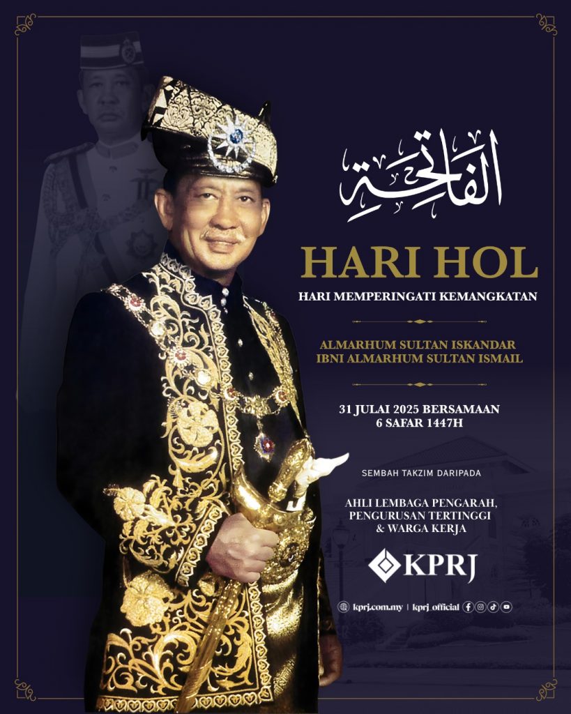 Hari Hol Memperingati Kemangkatan Almarhum Sultan Iskandar Ibni ...
